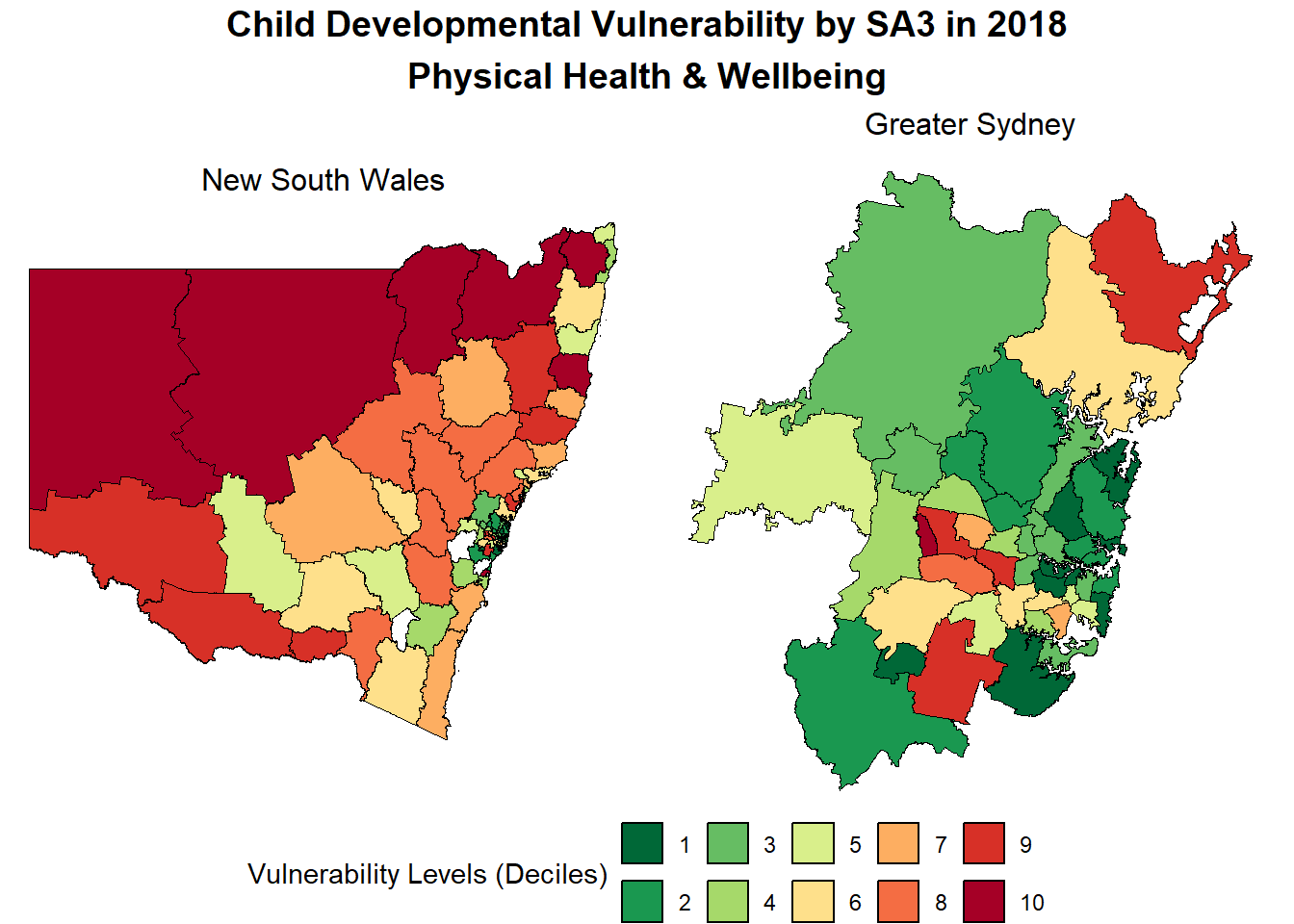 Mapping Childhood Vulnerability in New South Wales