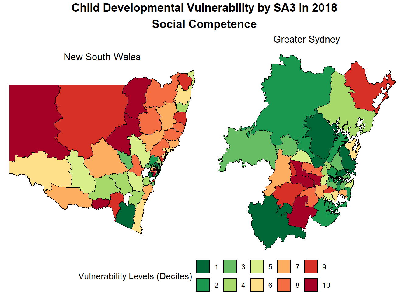 Mapping Childhood Vulnerability in New South Wales